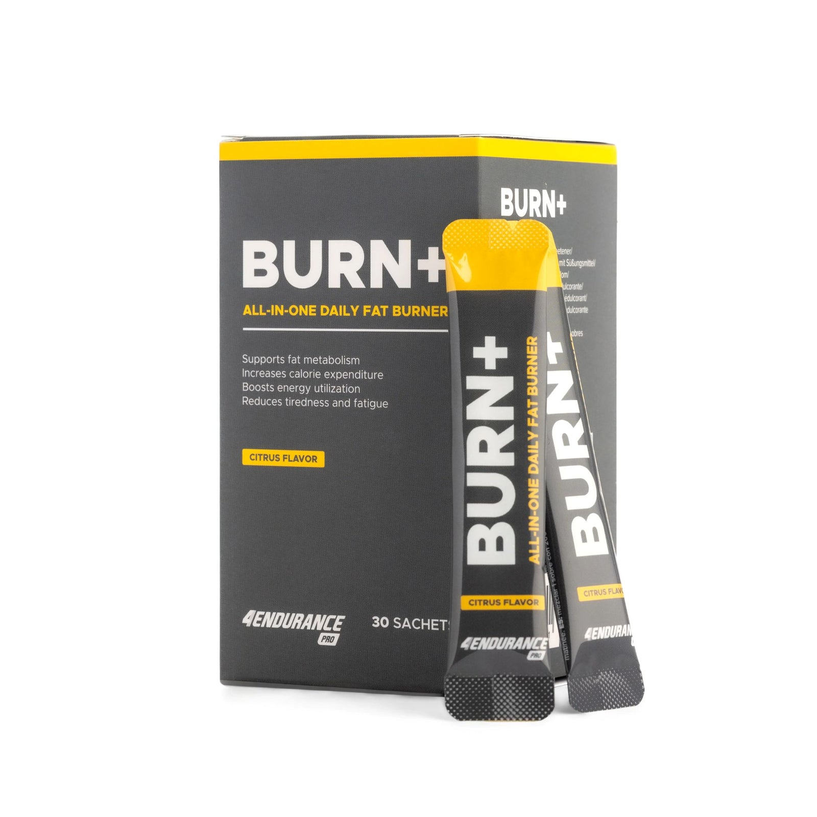 Burn+ Queimador de Gordura Diário Tudo-em-Um. Fórmula Avançada!